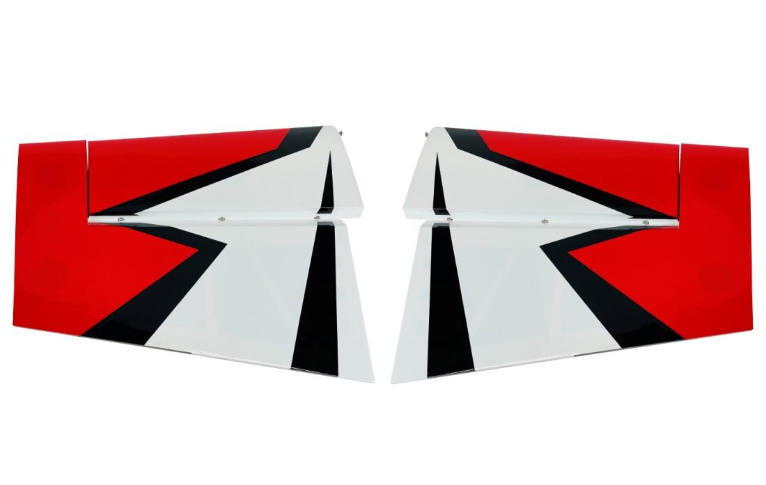 Flex Innovations CAP 232EX 70CC HORIZONTAL STAB W/ELEVATORS, (RED)