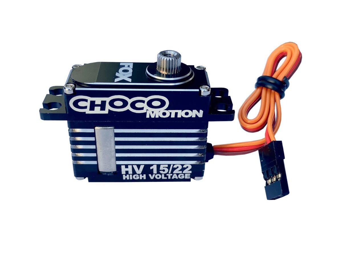 CHOCOmotion Servo FOX HV 15/22 - 22.0 kg*cm - HEPF Modellbau