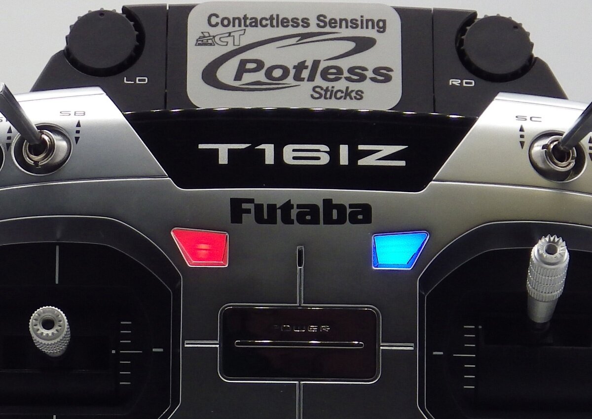 Futaba T16iZ Potless V3 2.4GHz + R7108SB - HEPF Modellbau
