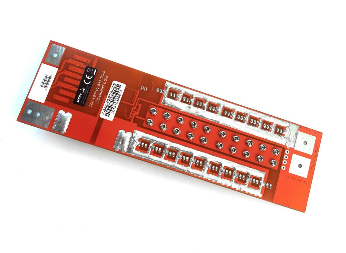 Power Simple Battery Management Board 4 cells (12V/60A) - HEPF Modell