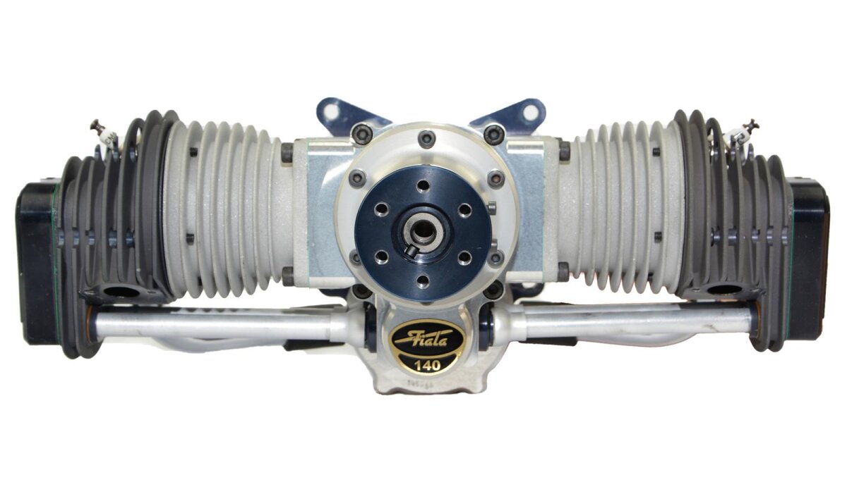 Fiala FM140B2-FS 4-Takt Benzin Boxermotor 140ccm - HEPF Modellbau